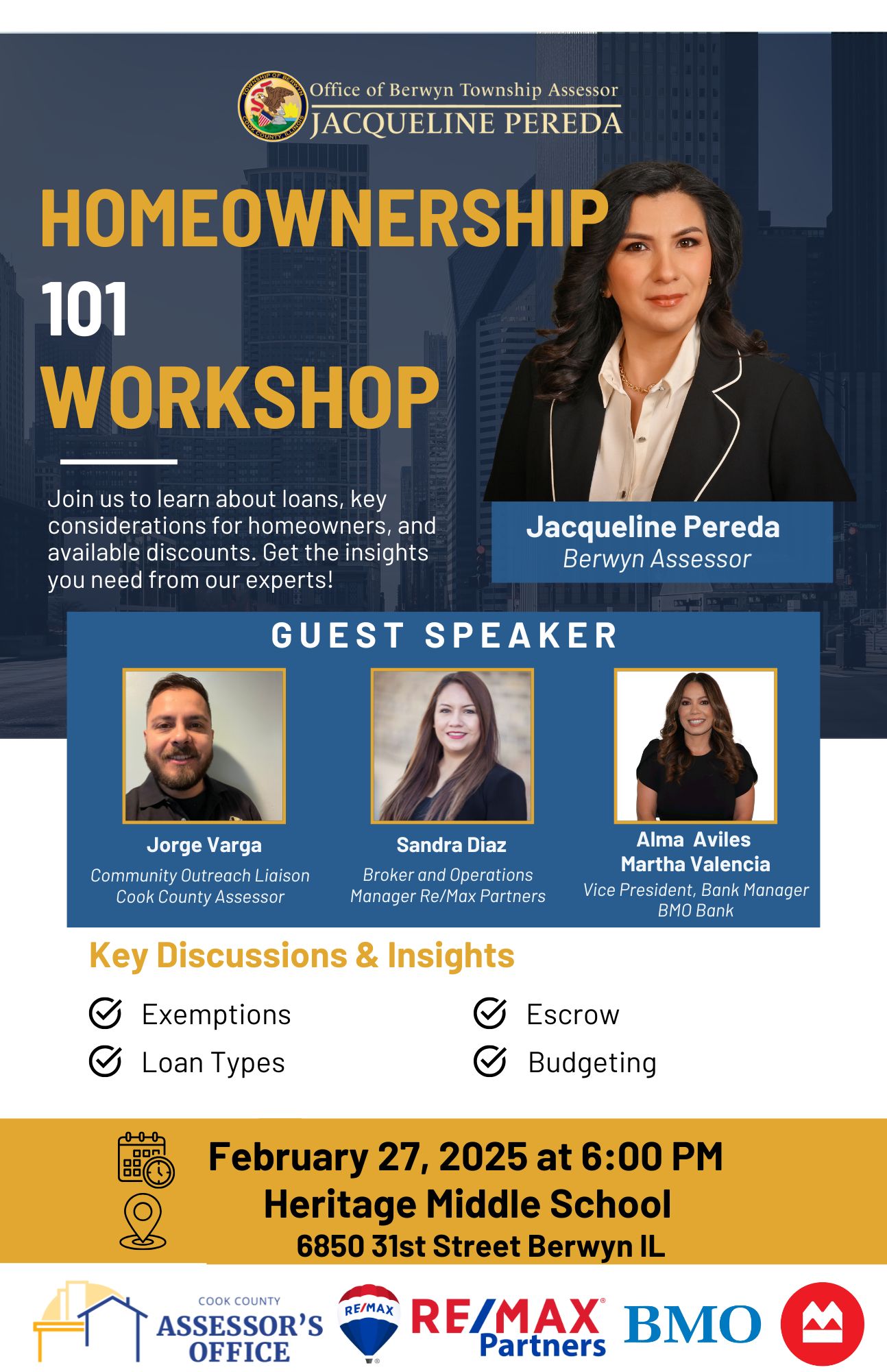 Property Tax Saving Exemptions | Berwyn Township | Cook County Assessor's Office